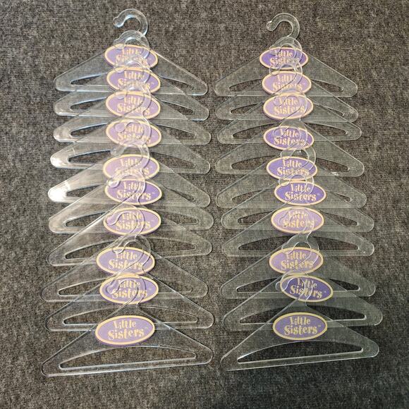 Toys | 2 Clear Acrylic Doll Hanger Bundle Lot | Poshmark
